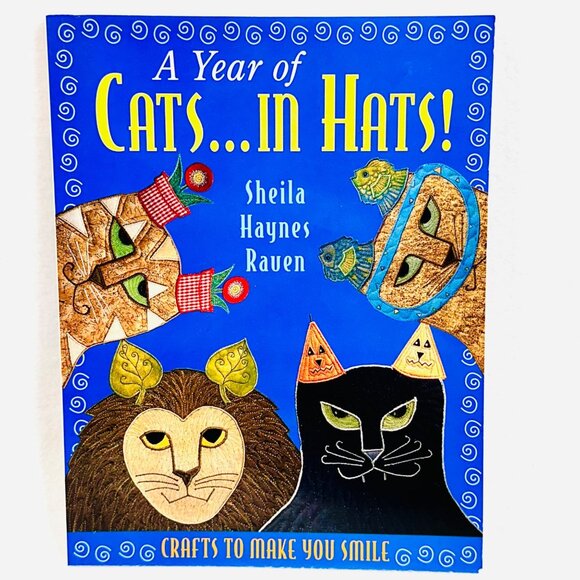 A Year of Cats....in Hats! Craft Book - Rauen | Other | Vintage Book A ...